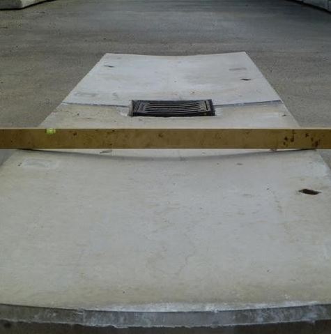 Betonnen molgoot XL | 100cm breed | € 100,- per stuk - FVR-trading