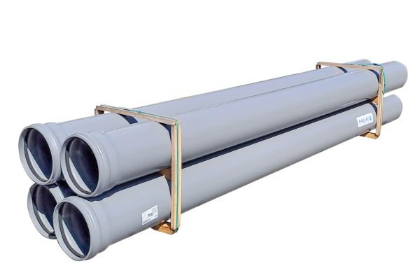 PVC buis 400mm - SN8 - 5m - FVR-trading